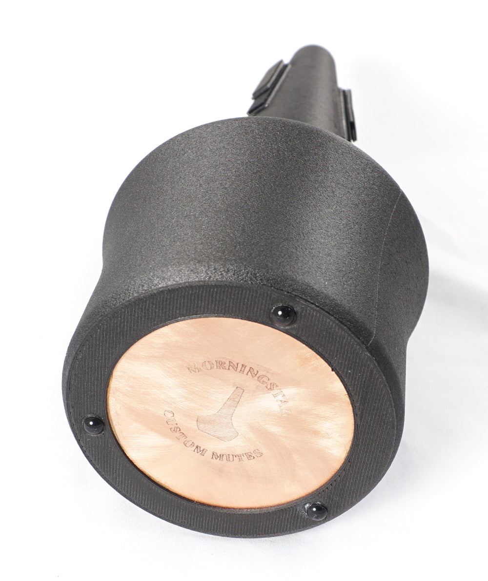 Morningstar cup mute for tenor trombone / Copper bottom